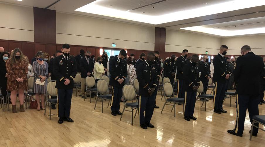 West Virginia University Army ROTC commissioning ceremony held ...