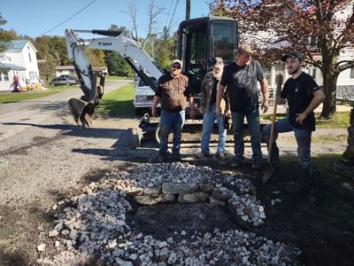 Elk Garden officials getting their hands dirty | Mineral County WV News ...