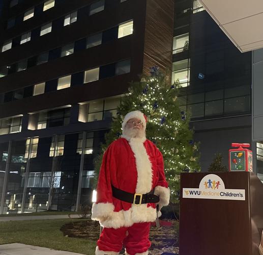 WVU Medicine Children's Hospital lights Christmas tree | Morgantown ...