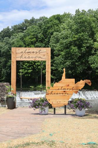 Almost Heaven Swing unveiled at Bruceton Mills Dam during ribbon ...