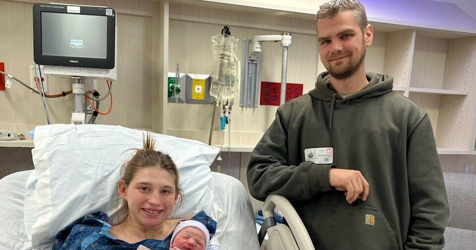 WVU Medicine Children's Hospital welcomes first new baby of the new ...