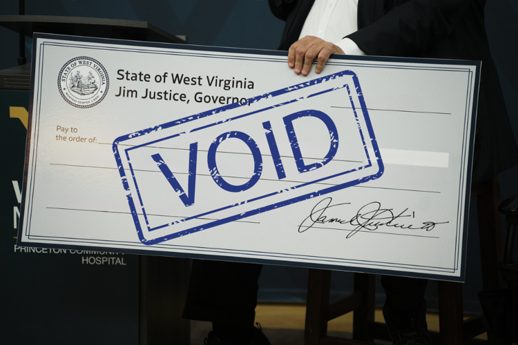 Bouncing Checks: West Virginia Gov. Justice's financials focus of U.S ...
