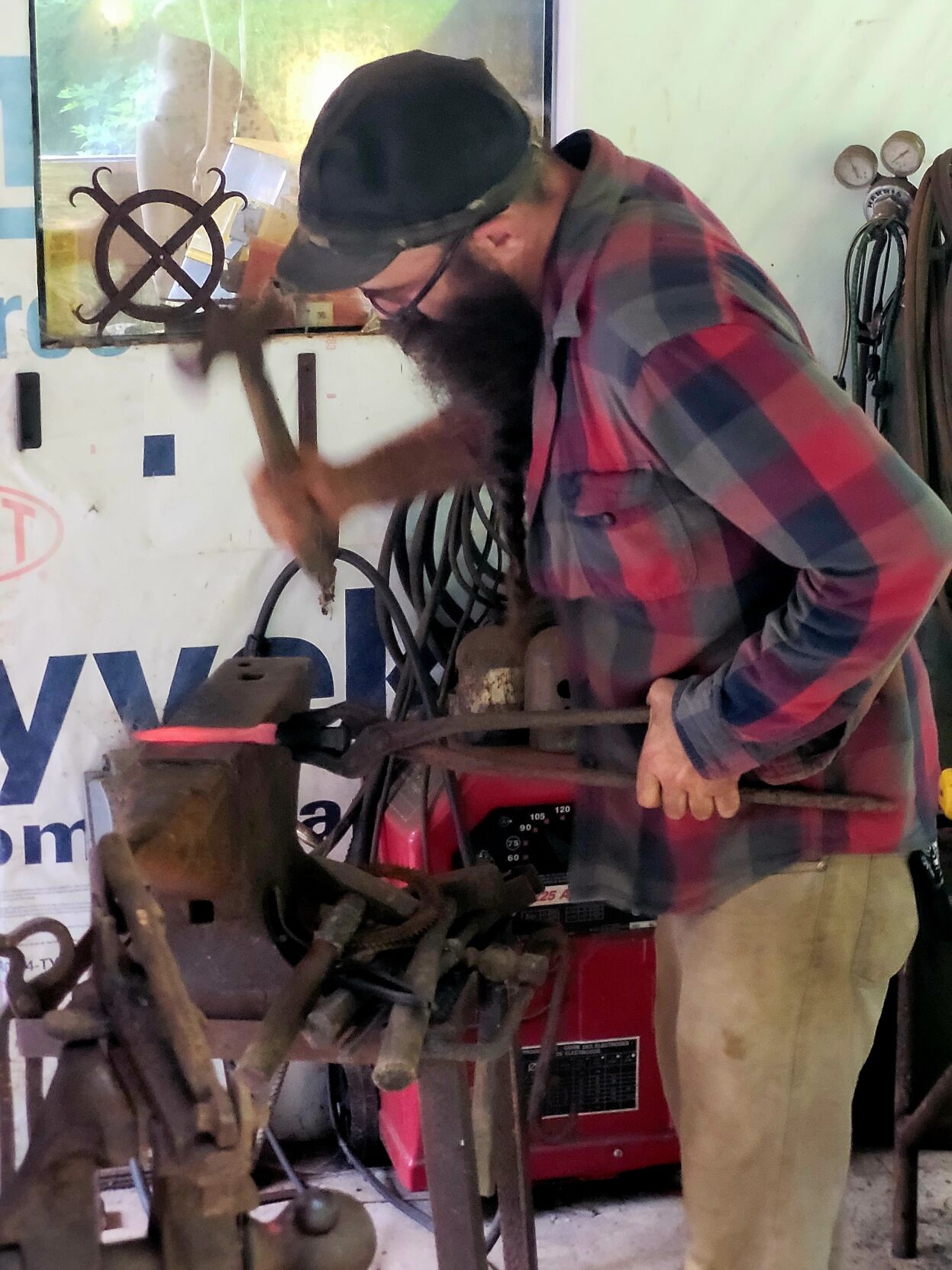 Blacksmith Tim Hibbs keeps the spirit of blacksmithing alive in North ...