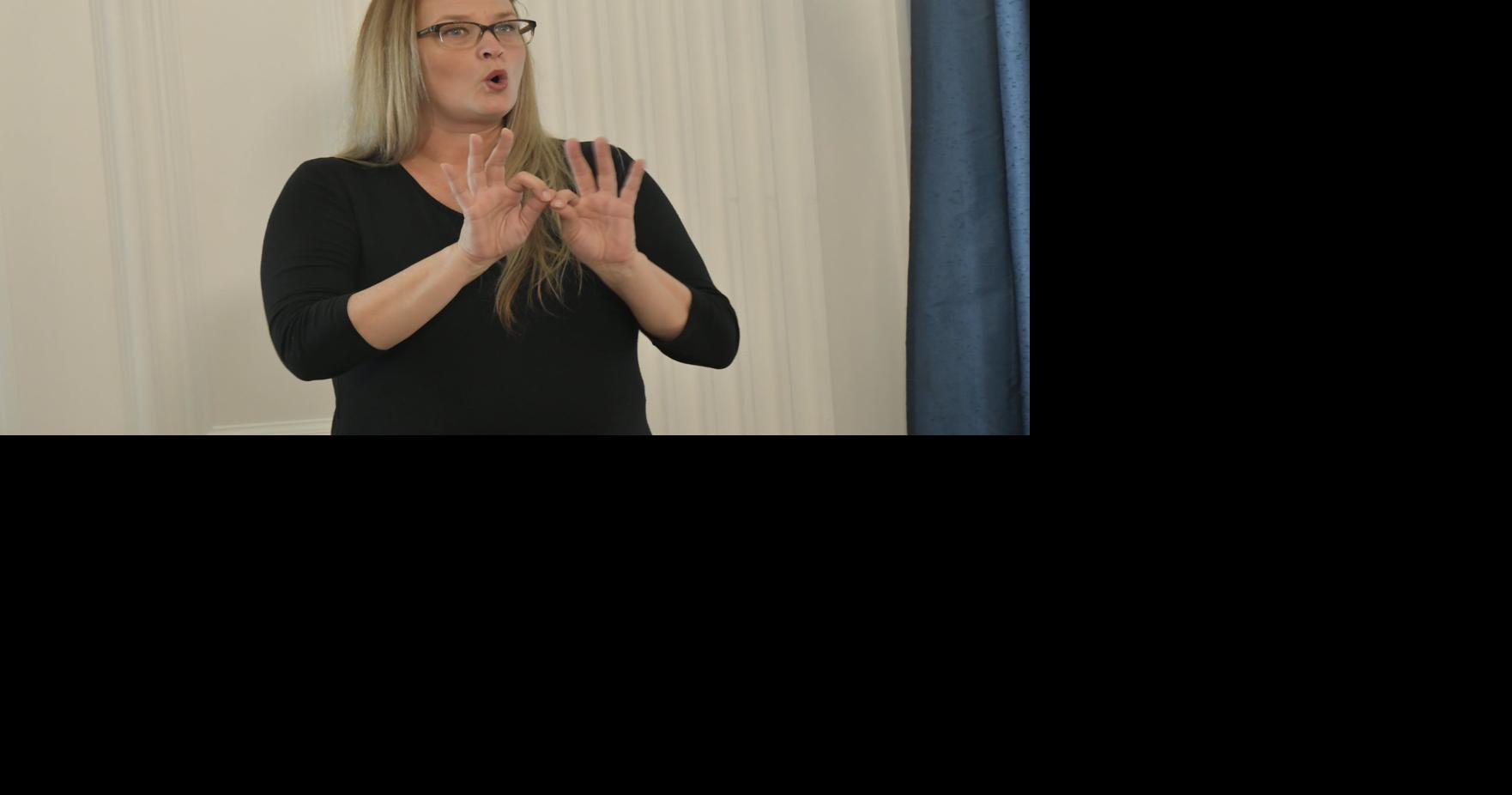 Sign language interpreters play important role during pandemic | WV ...