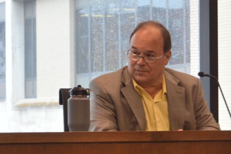 Harrison County (West Virginia) Commissioner David Hinkle continues ...