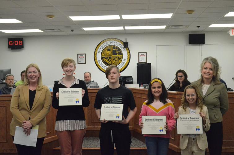 Harrison County (West Virginia) Board of Education recognizes young ...