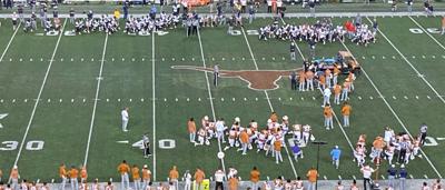 CJ Donaldson cleared to return with team after injury at Texas | West ...