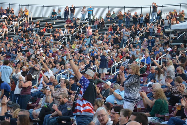 .38 Special rocks into Clarksburg (West Virginia) Amphitheater ...