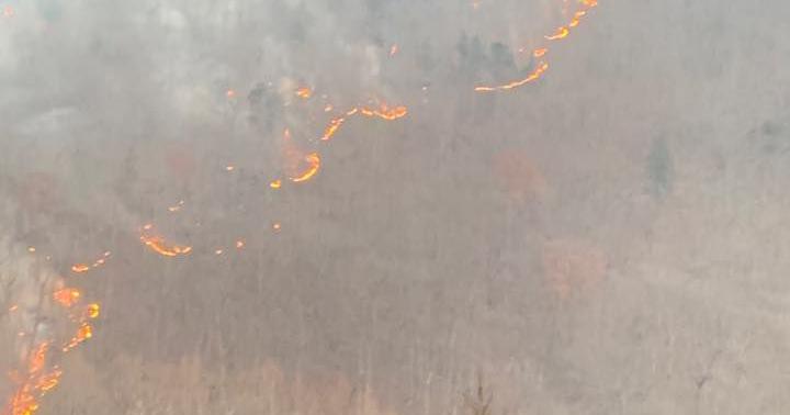 Update: Fire activity has decreased, hazards remain in Pendleton County ...