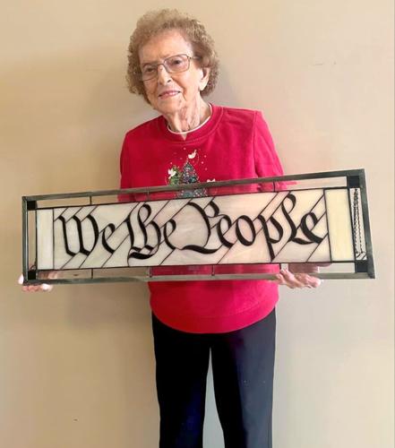 Martha B. Taylor wins patriotic stained glass | News | wvnews.com