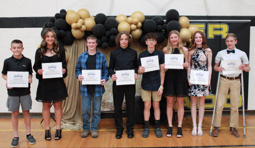 Keyser Middle School Eight Grade Awards | Mineral County WV News and ...