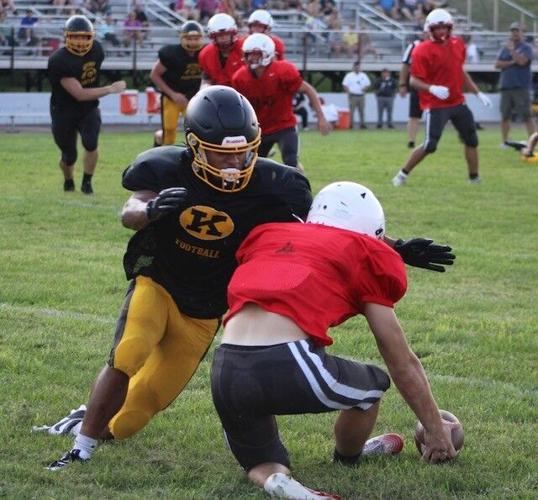 Keyser football scrimmages Petersburg on the road | Mineral County WV ...