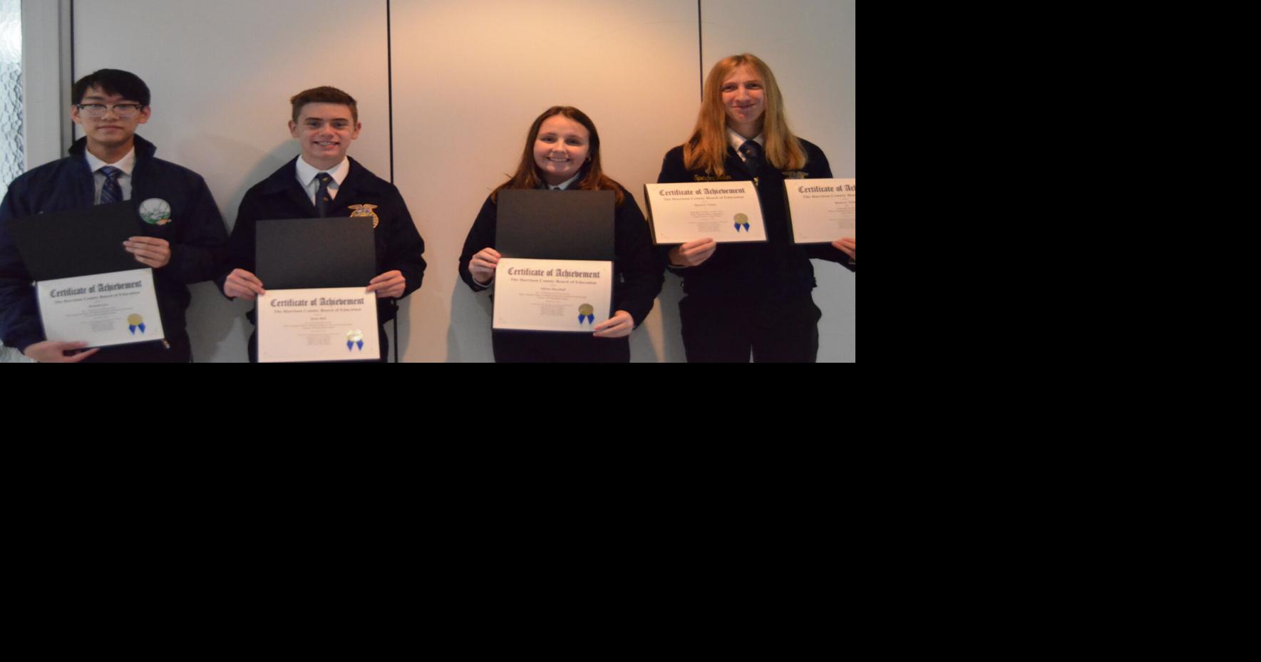 Harrison County (West Virginia) Board of Education honors state ...