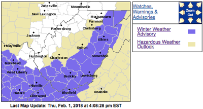 Much of W.Va. to see snow, dropping temperatures | WV News | wvnews.com