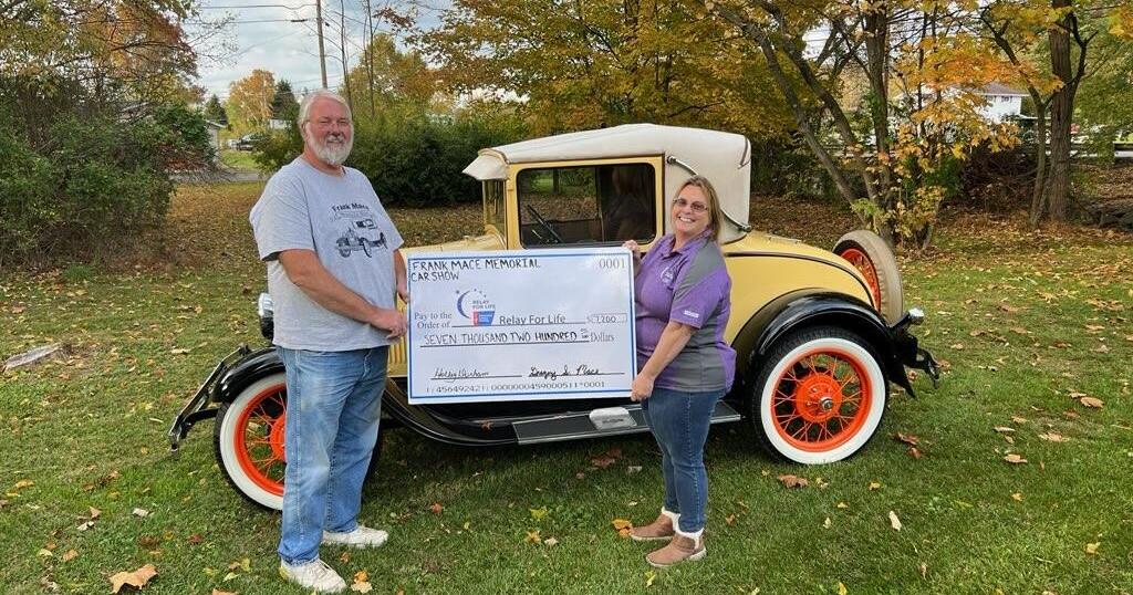 Annual car show remembering Frank Mace raises money for Cancer Society ...