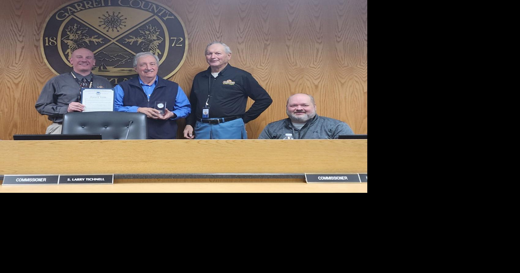Yoder honored for 43 years of service with GCCAC | Garrett News ...