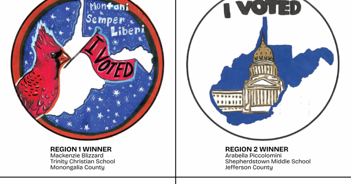 Public voting opens for WV “I Voted!” sticker contest | WV News ...