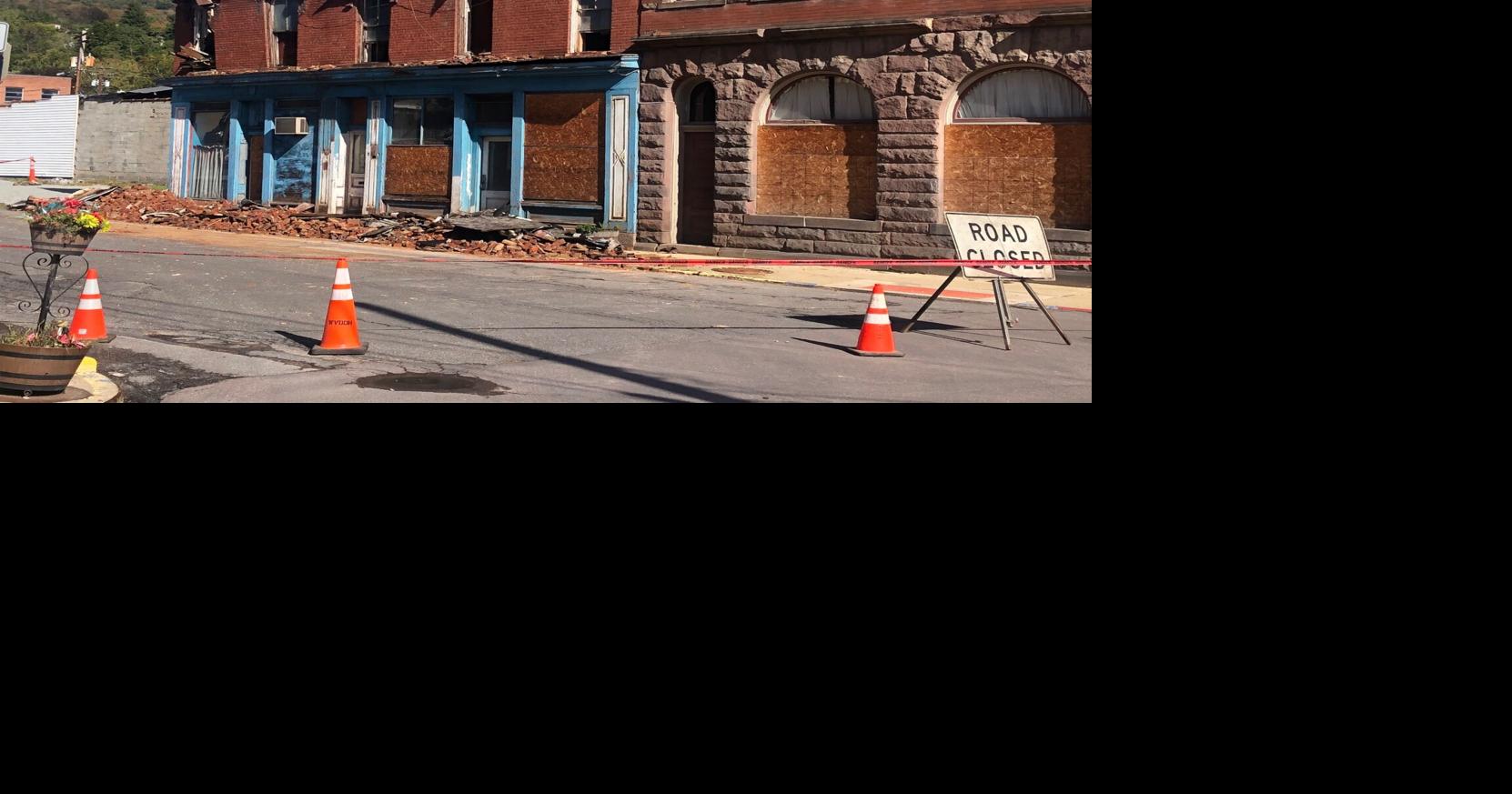 Piedmont street remains closed following building collapse | Mineral ...