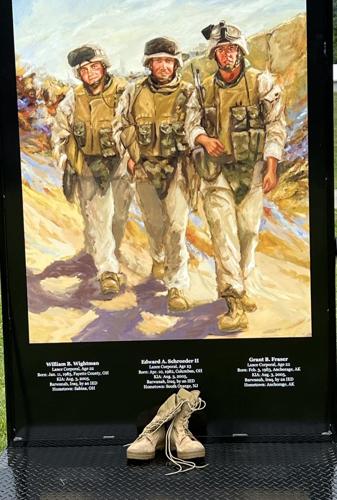 Memorials honoring those who died in service on display in Ripley ...