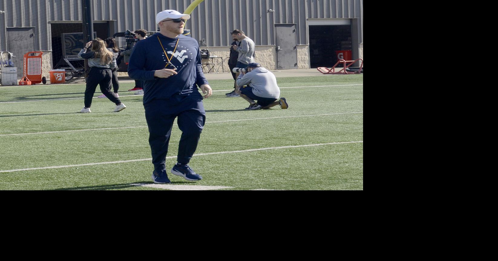 Blaine Stewart continues to shape TE room | West Virginia University ...