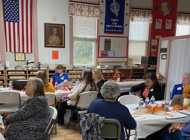 Workshop led at Hacker's Creek Pioneer Descendants Library (in Horner ...