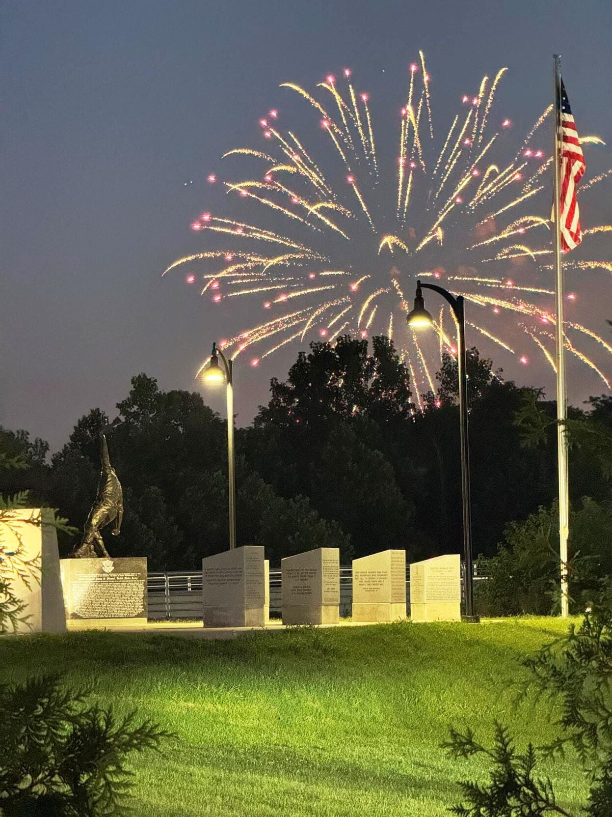 Fireworks light up the night sky over Mason and Middleport | Gallipolis ...