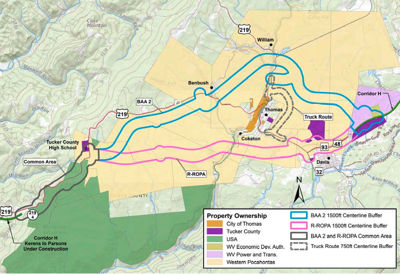 Feds put on books 2nd potential Corridor H route over Backbone Mountain ...