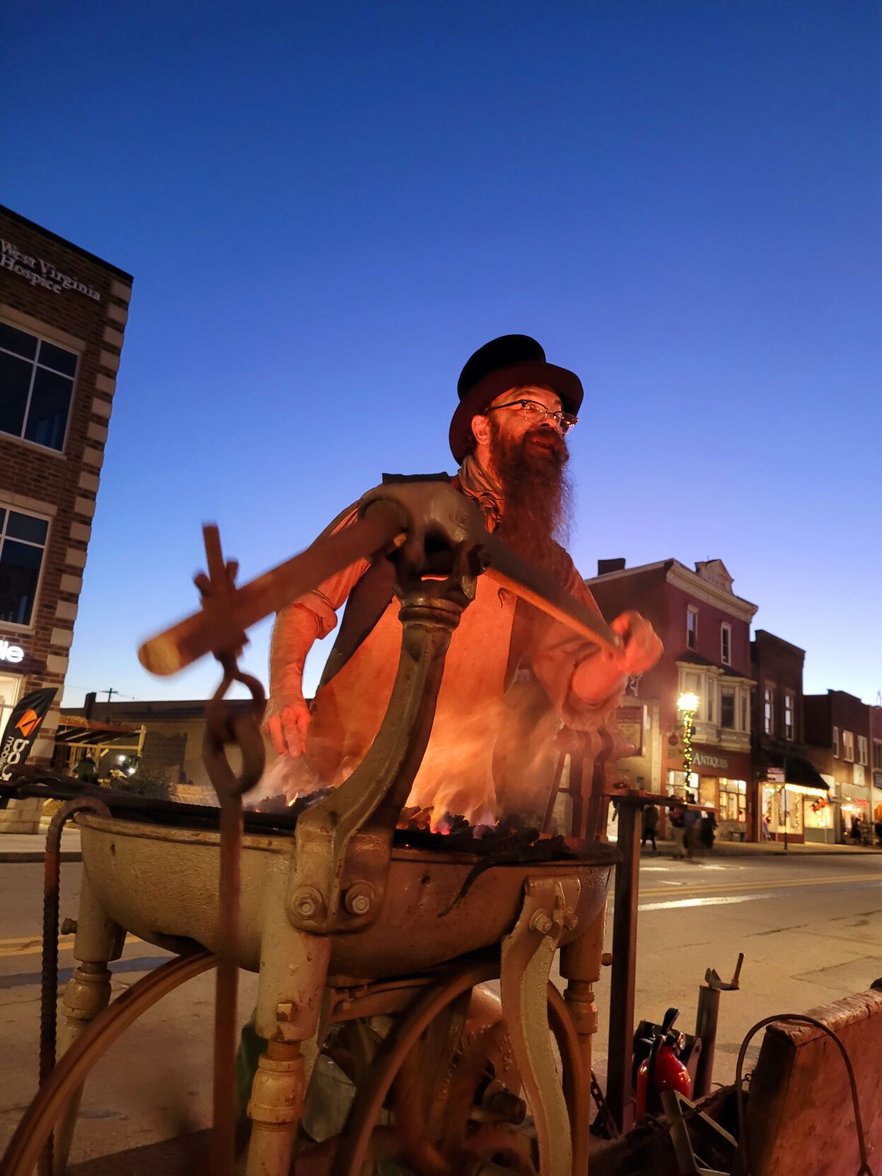 Blacksmith Tim Hibbs keeps the spirit of blacksmithing alive in North ...