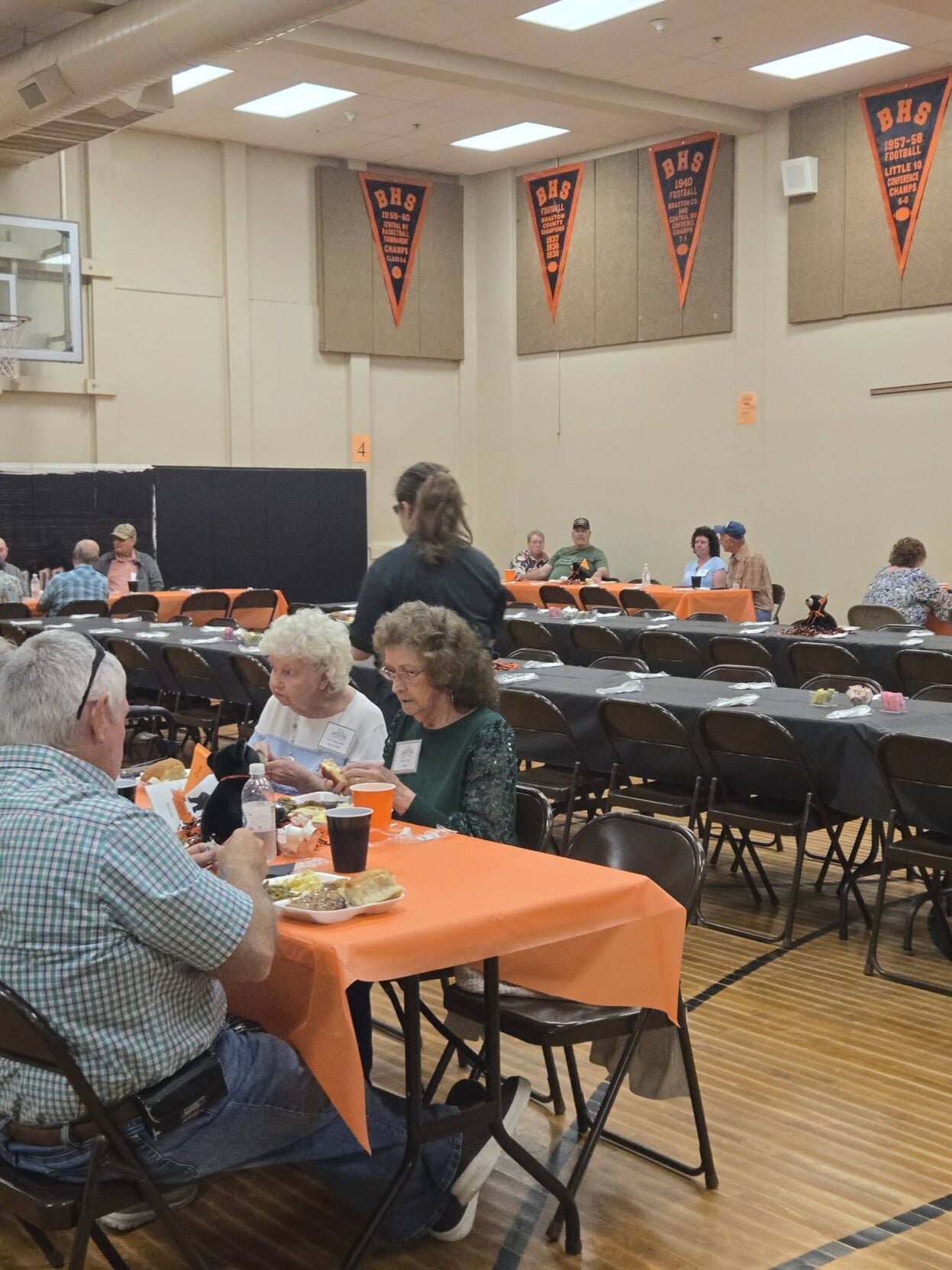 BCHS Band members serving food | | wvnews.com