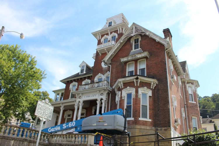 Louis Bennett Jr. building being painted, restored | News | wvnews.com