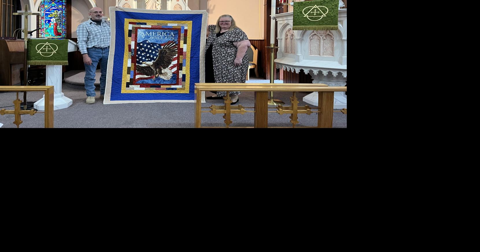 Zion Lutheran Church Ladies Aid presents 11th Quilt of Valor | Garrett ...