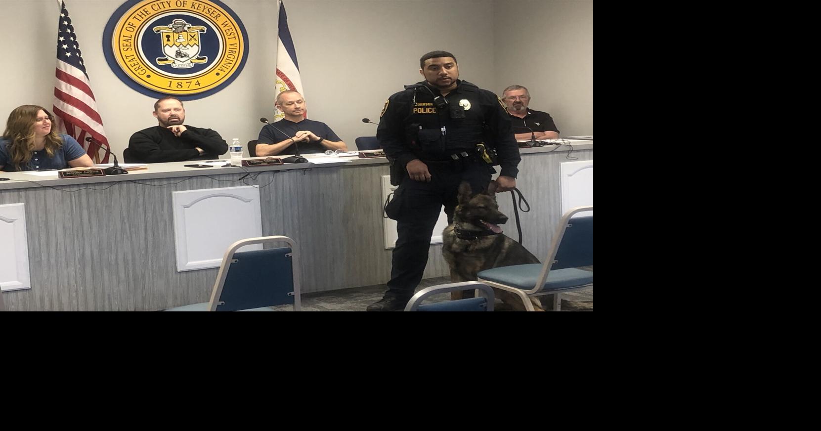Keyser mayor, council meet Officer Tyson | Mineral County WV News and ...