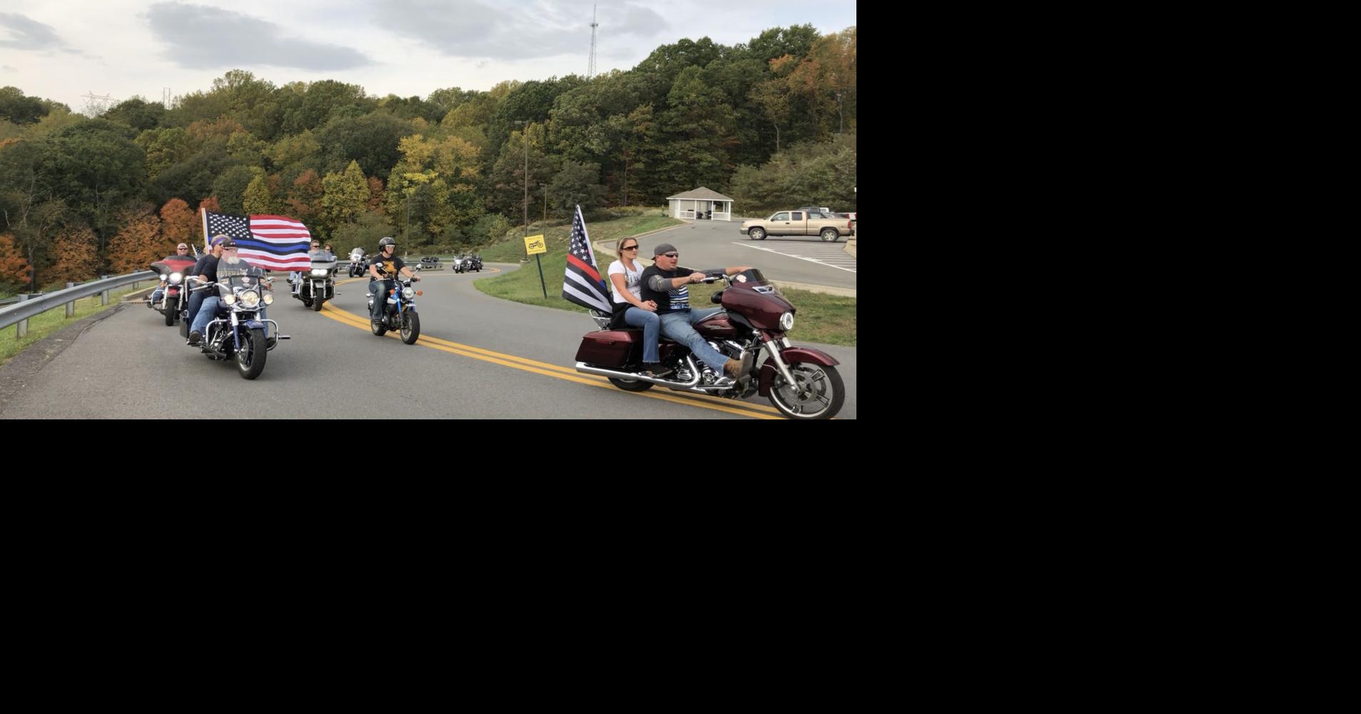 'Back the Blue' pro-police rally in Morgantown draws more than 100 ...