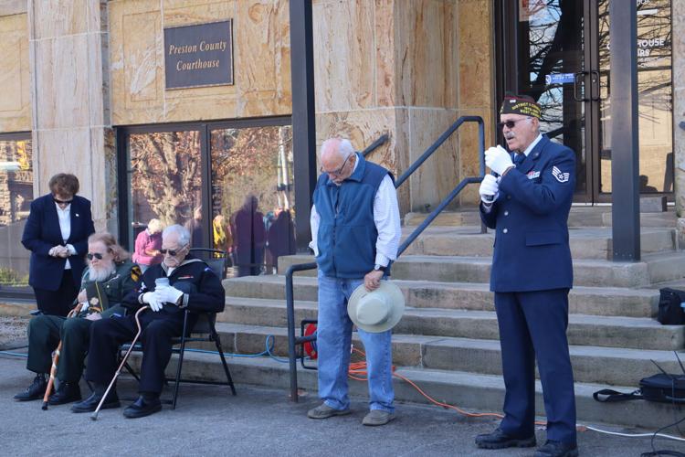Community members gather at the Preston County (West Virginia ...