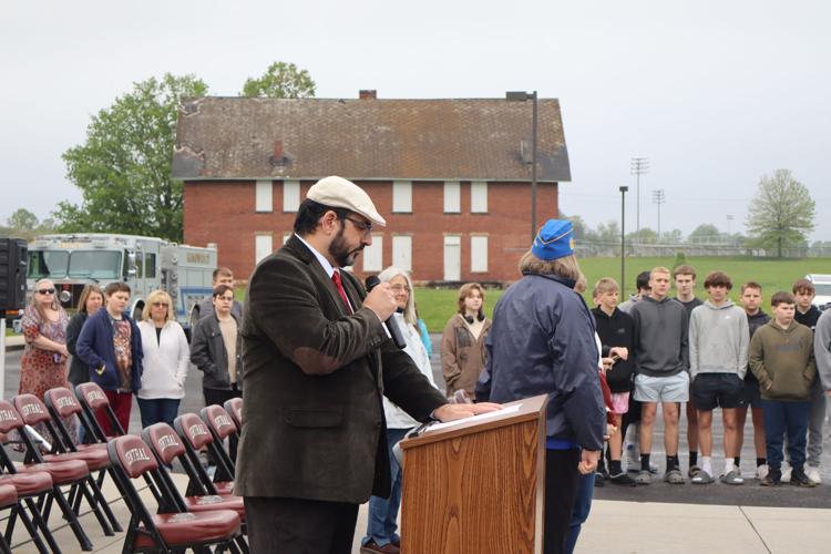 Local veterans hold flag retirement ceremony at Central Preston ...