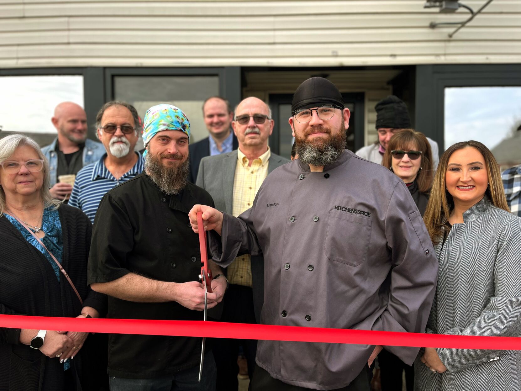 Chamber hosts ribbon cutting for Kitchen & Spice in Nutter Fort, West ...