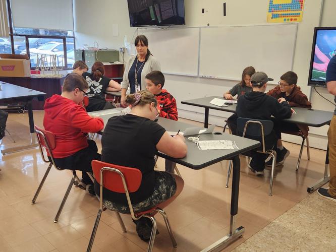 Monongah Middle School students explore science of projectile motion ...