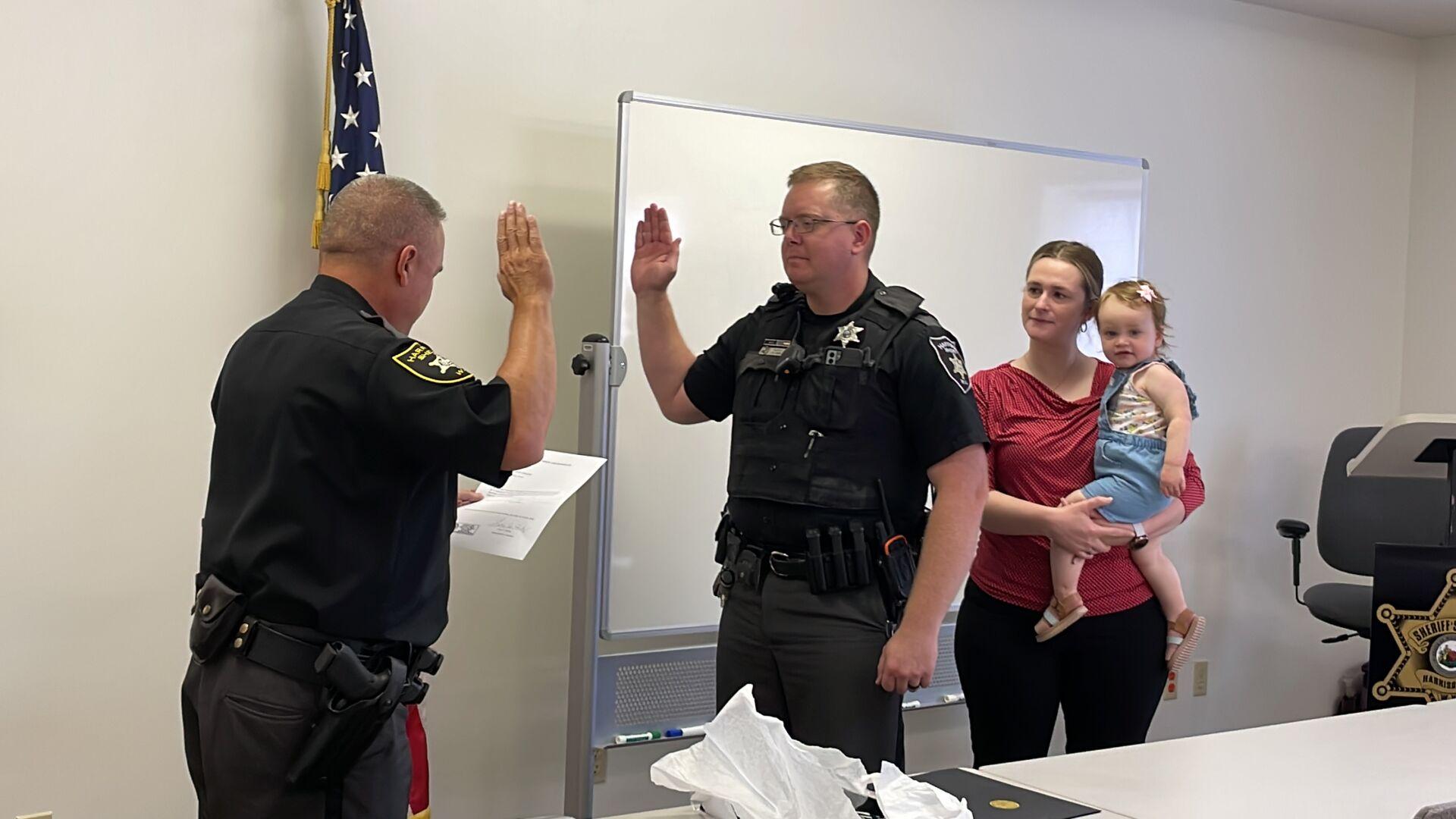 Harrison County Sheriff's Department promotions celebrated during ...