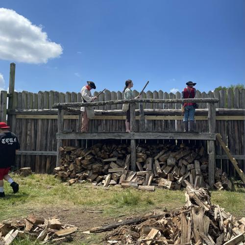 Re-enactors bring 18th century history back to life at Fort Randolph in ...