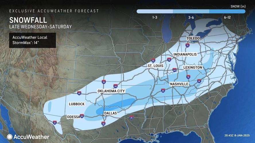 AccuWeather: Second snow storm expected to come to West Virginia late ...