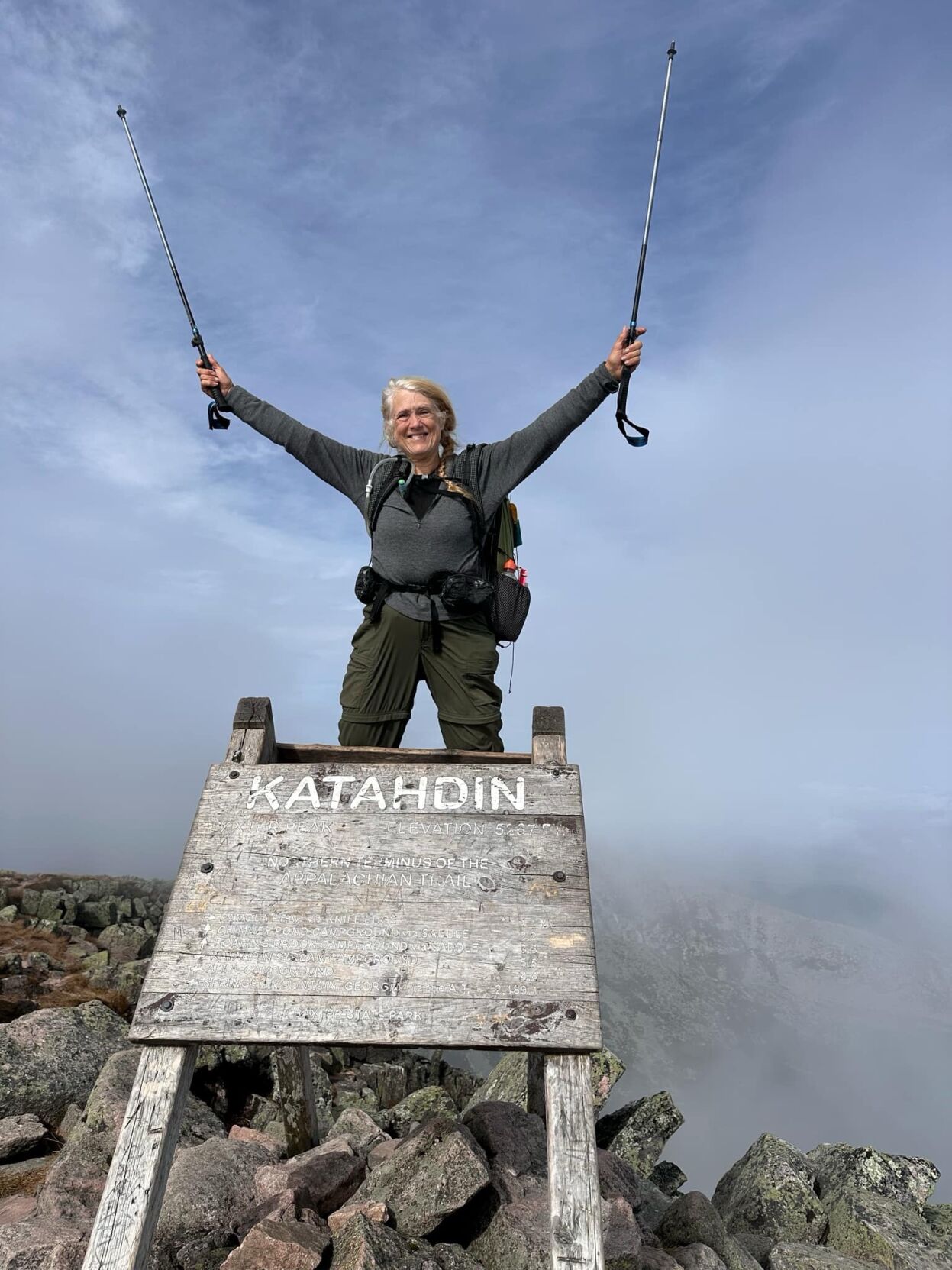 Jackson County woman conquers Appalachian Trail | Jackson Star and ...