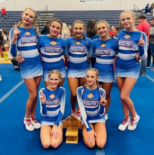 Bridgeport (West Virginia) middle, high school cheerleaders both ...