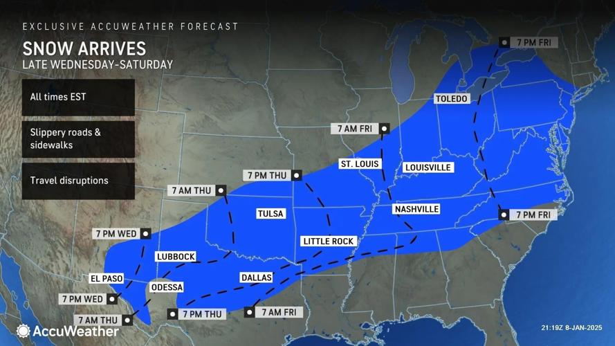 AccuWeather: Second snow storm expected to come to West Virginia late ...