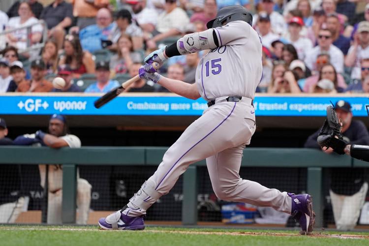 Hunter Goodman hits 3 home runs for Rockies in 8-5 win over Twins | Pro ...