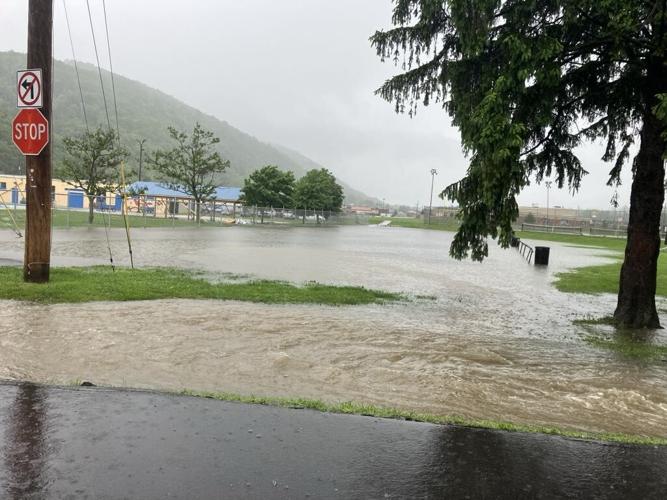 Flood waters create havoc as Keyser gets hit by over 6 inches of rain ...