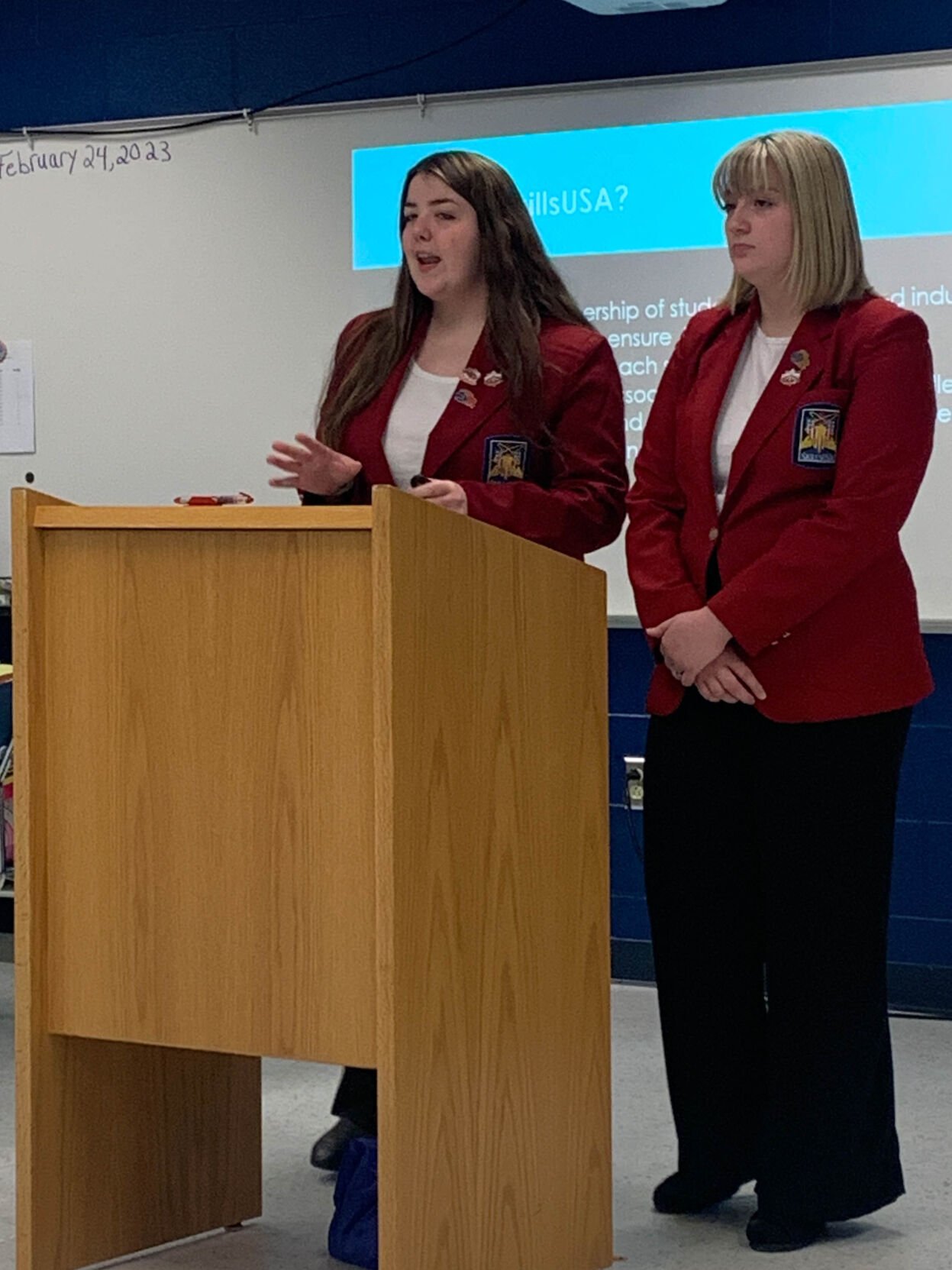 Buckeye Hills Career Center SkillsUSA chapter members meet with area ...