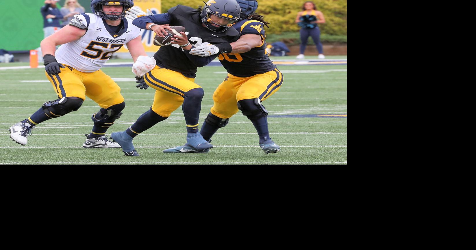 Gold-Blue Spring Showcase: WVU wraps up spring drills with an 88-play ...