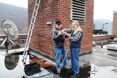 Antenna goes up for new radio station | News for Mineral County, WV ...