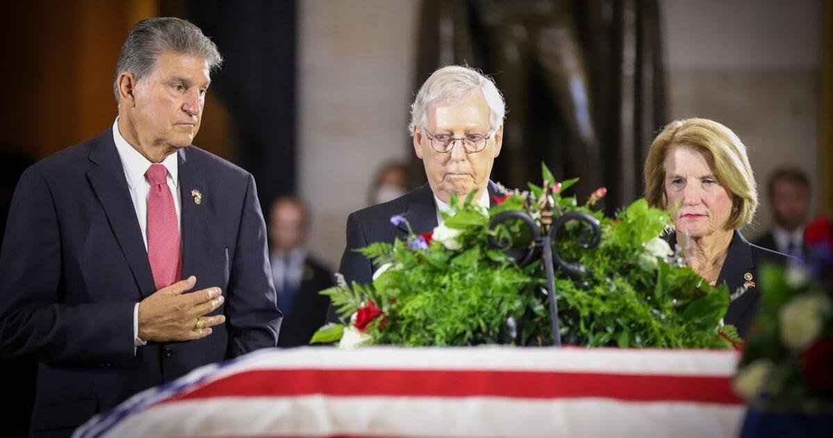 West Virginia Sens. Capito, Manchin thank McConnell for service to ...