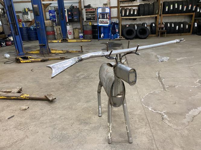 Meshach Browning sculptures added to park display | | wvnews.com